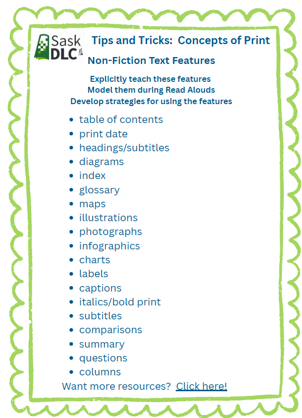 Tips & Tricks: Concepts of Print | Resource Bank