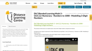 DLC Blended Learning Math 3 - Unit 2.2: Numeracy - Numbers to 1000 ...