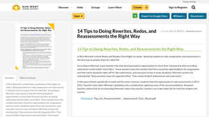 14 Tips to Doing Rewrites, Redos, and Reassessments the Right Way ...