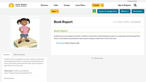 Book Report | Resource Bank