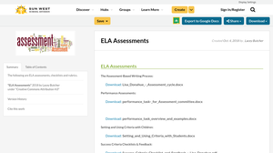 ELA Assessments | Resource Bank