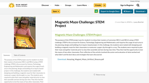 Magnetic Maze Challenge: STEM Project | Resource Bank