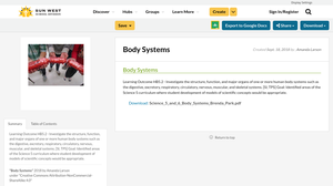 Body Systems | Resource Bank