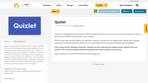 Quizlet | Resource Bank