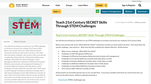 Teach 21st Century SECRET Skills Through STEM Challenges | Resource Bank