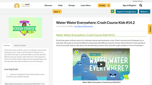 Water Water Everywhere: Crash Course Kids #14.2 | Resource Bank