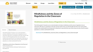 Mindfulness and the Zones of Regulation in the Classroom | Resource Bank