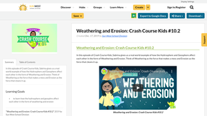 Weathering and Erosion: Crash Course Kids #10.2 | Resource Bank
