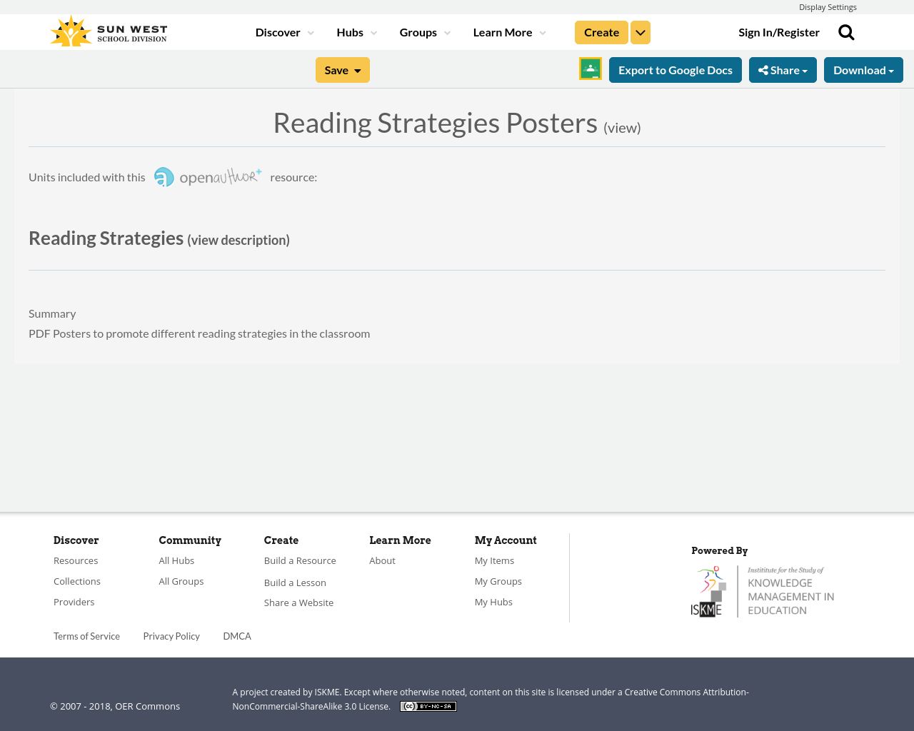 Reading Strategies Posters | Resource Bank