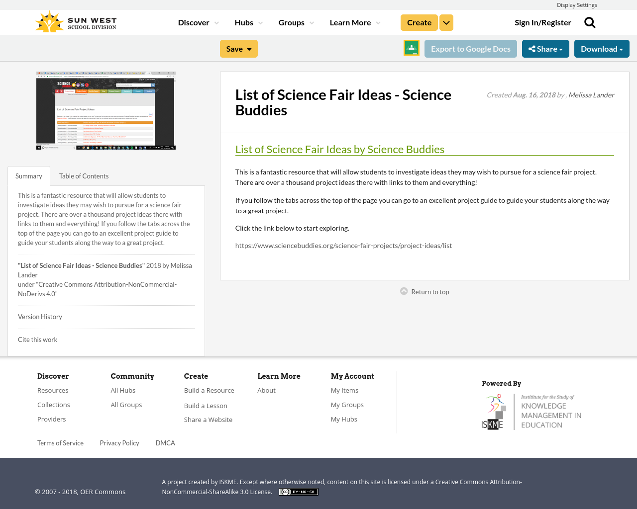 List of Science Fair Ideas - Science Buddies | Resource Bank