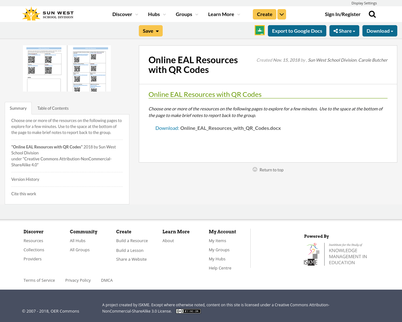 Online EAL Resources with QR Codes | Resource Bank