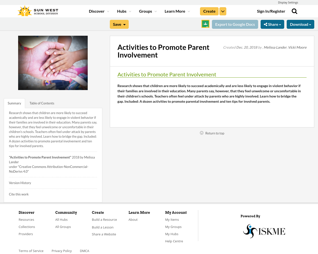 Activities to Promote Parent Involvement | Resource Bank