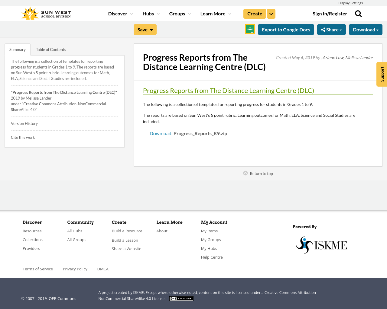 Progress Reports from The Distance Learning Centre (DLC) | Resource Bank