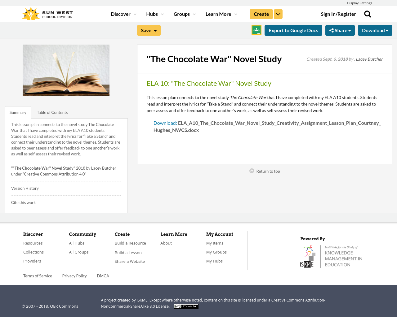 "The Chocolate War" Novel Study | Resource Bank