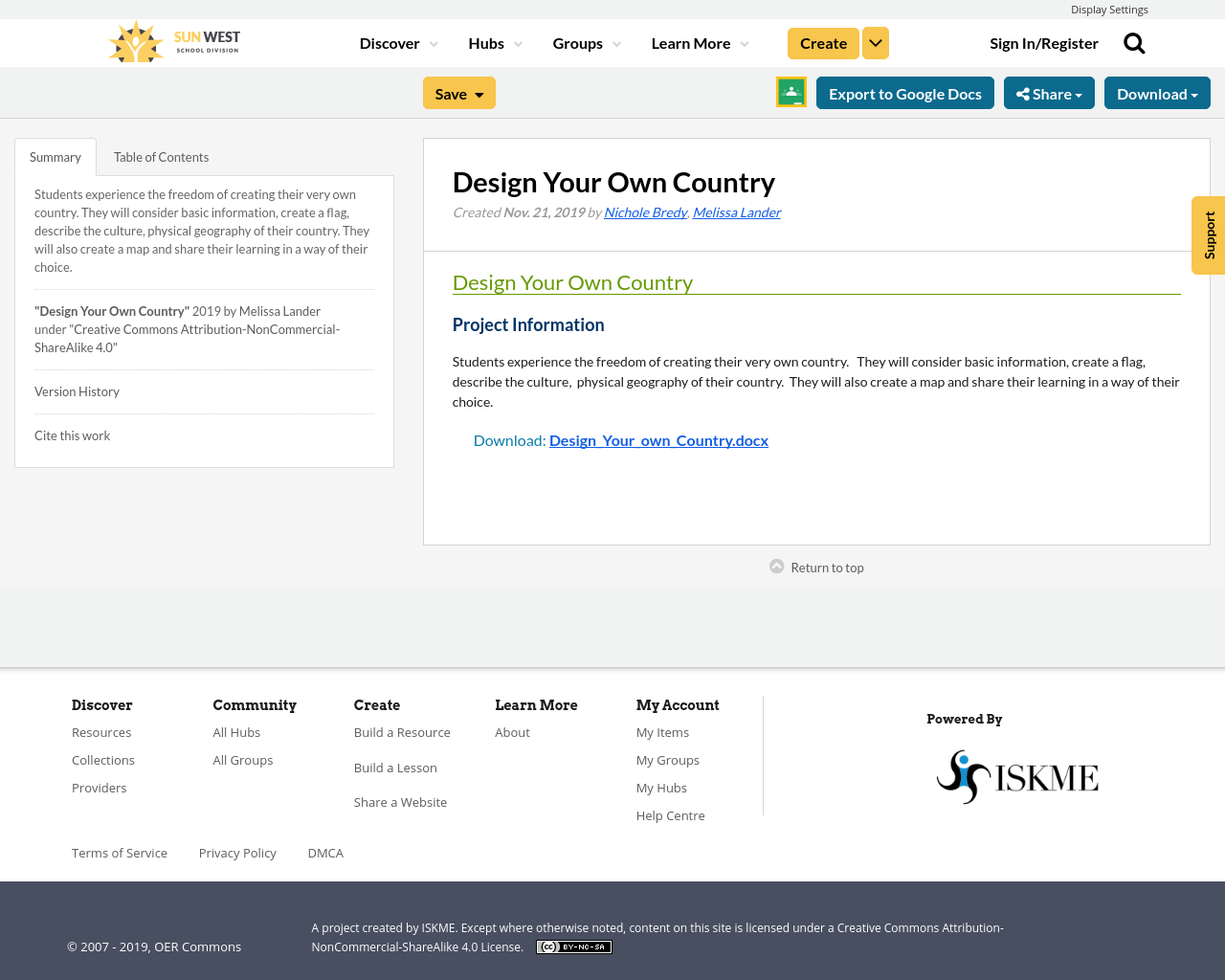 Design Your Own Country Resource Bank design-your-own-country-resource-bank
