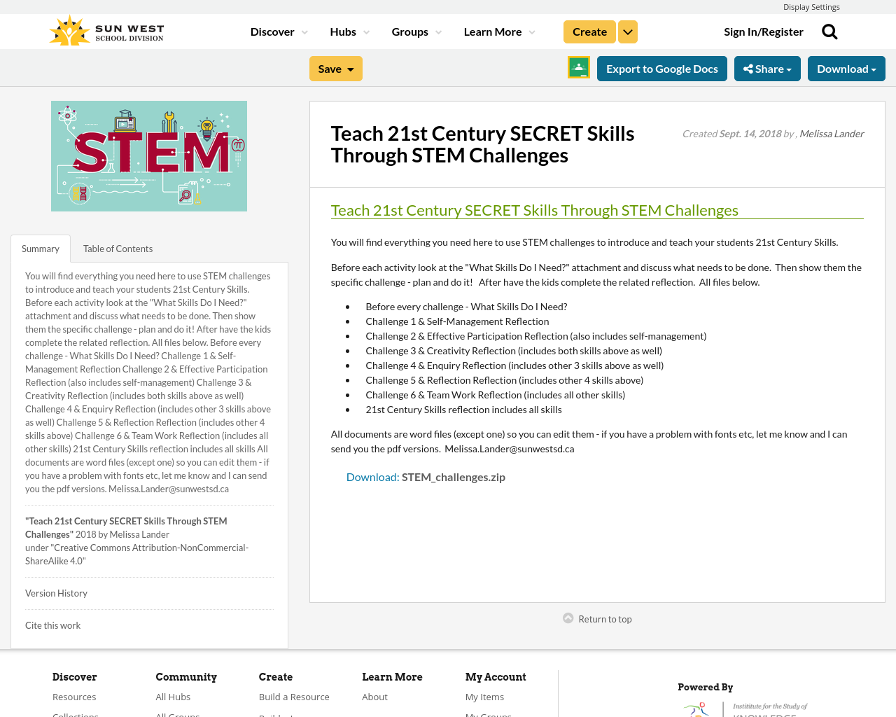 Teach 21st Century SECRET Skills Through STEM Challenges | Resource Bank