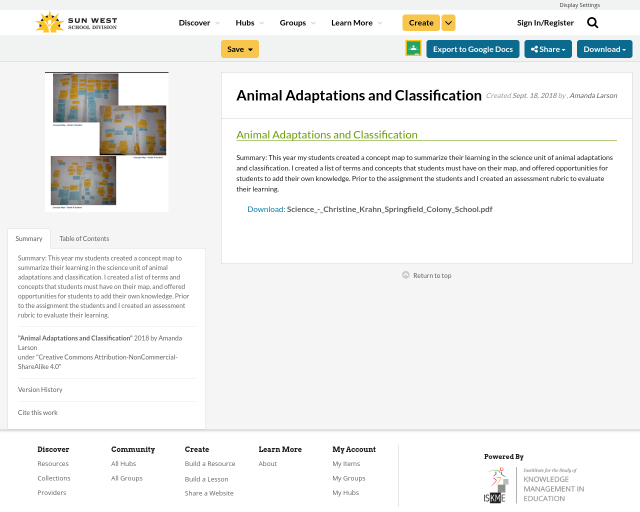 Animal Adaptations and Classification | Resource Bank