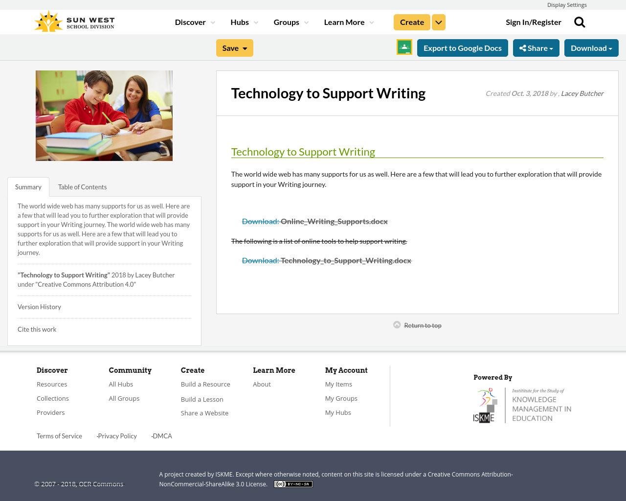 Technology to Support Writing | Resource Bank