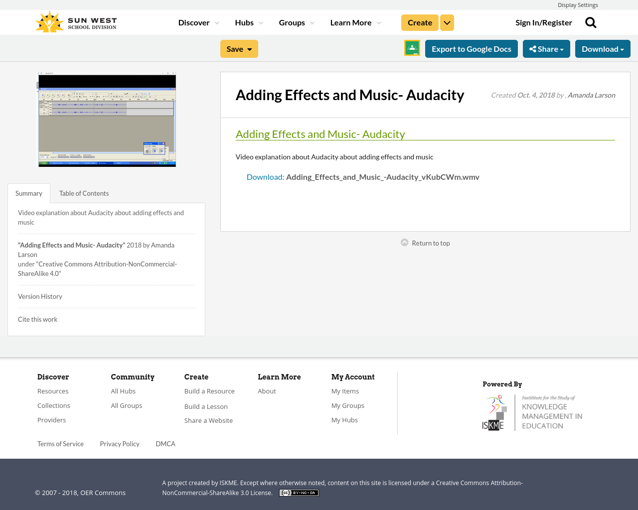 Adding Effects and Music- Audacity | Resource Bank