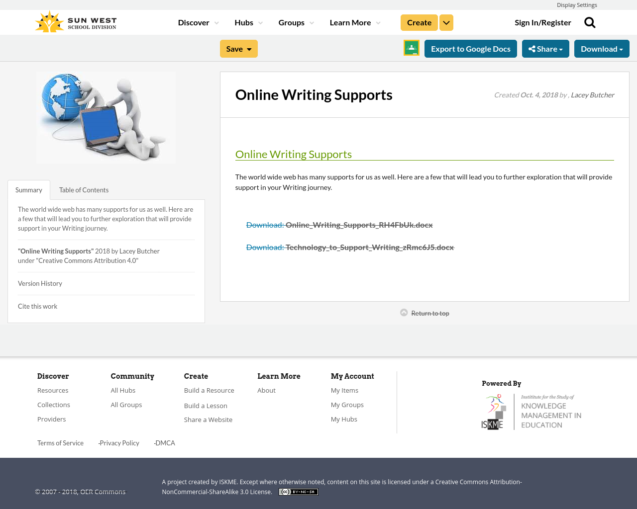 Online Writing Supports | Resource Bank